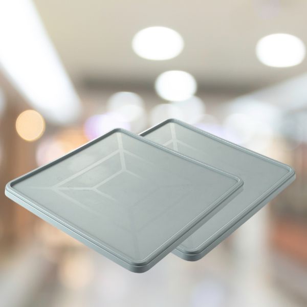 Nắp đậy khay rack nhựa PP kích thước 50 x 50 x 2.5 cm